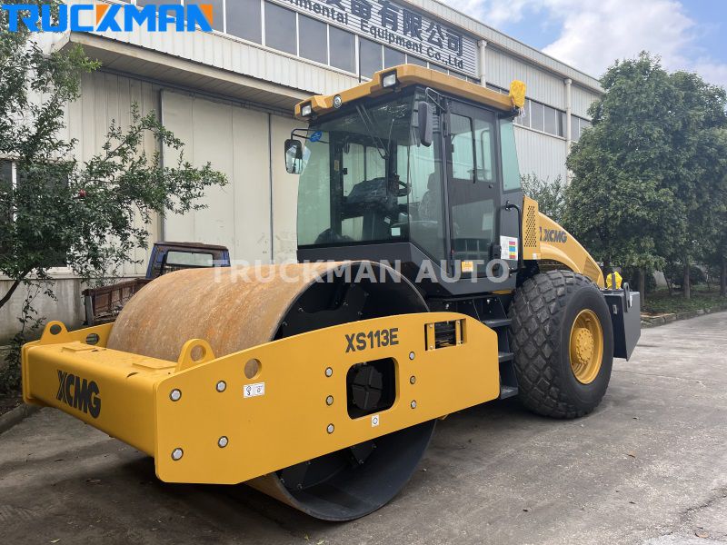 XCMG XS113E 11 Tons Single Drum Road Roller To Guyana