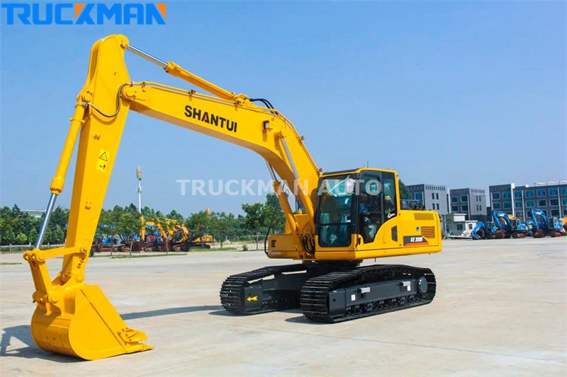 SHANTUI SE210W 21 Tons Crawler Excavator For Brazil