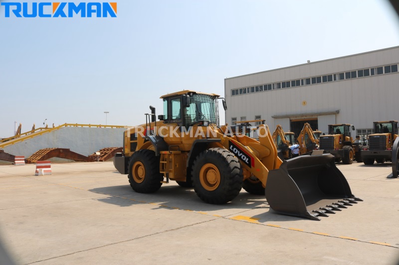 LOVOL FL958K 5 Tons Wheel Loader For Algeria