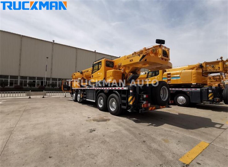 XCMG QY70KH 70 Tons Truck Mount Crane For Peru