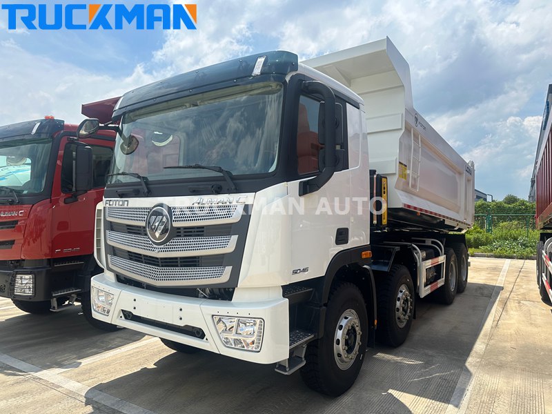 FOTON AUMAN 12 Wheels Dumper Truck For Construction Material To Congo