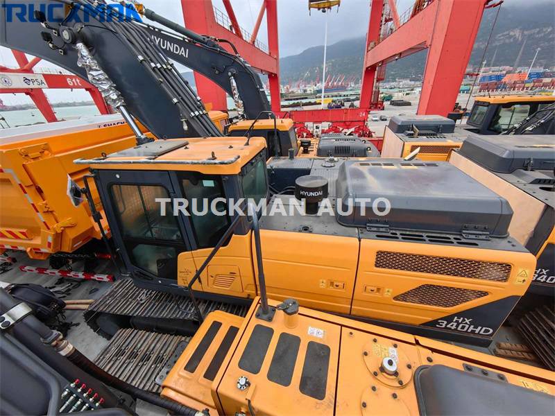 HYUNDAI HX340HD 33 Tons Crawler Excavator To Guyana