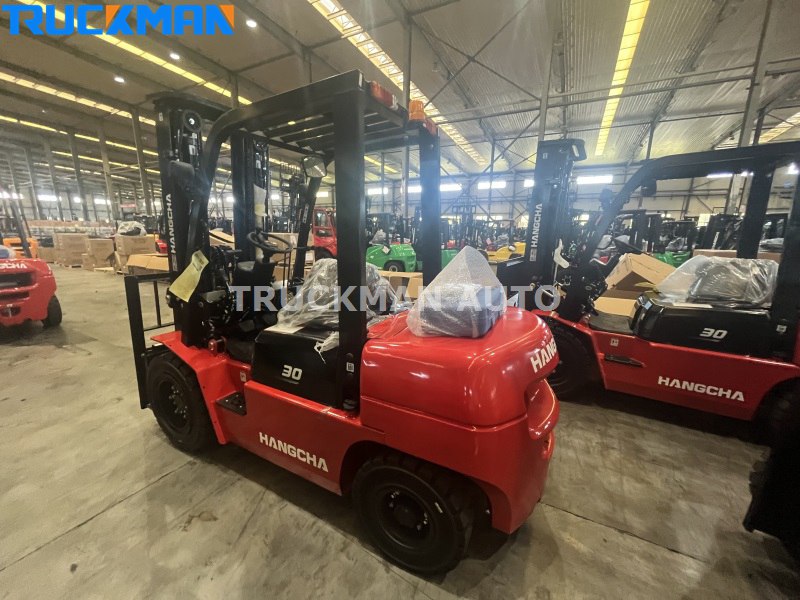 High Quality HANGCHA 3 Tons All Wheel Drive Hydraulic Diesel Forklift