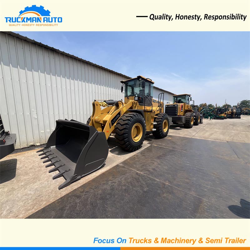 5 Tons Pay Loader LOVOL FL955F-II Wheel Loader For Road Construction