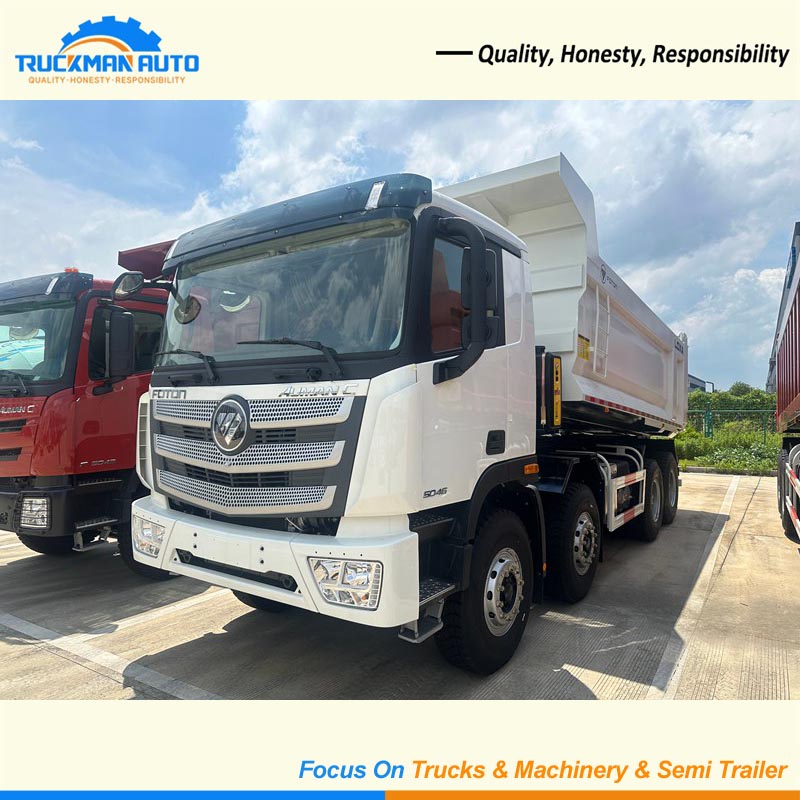 Brand New FOTON AUMAN 12 Wheels Dumper Truck For Clay Transportation