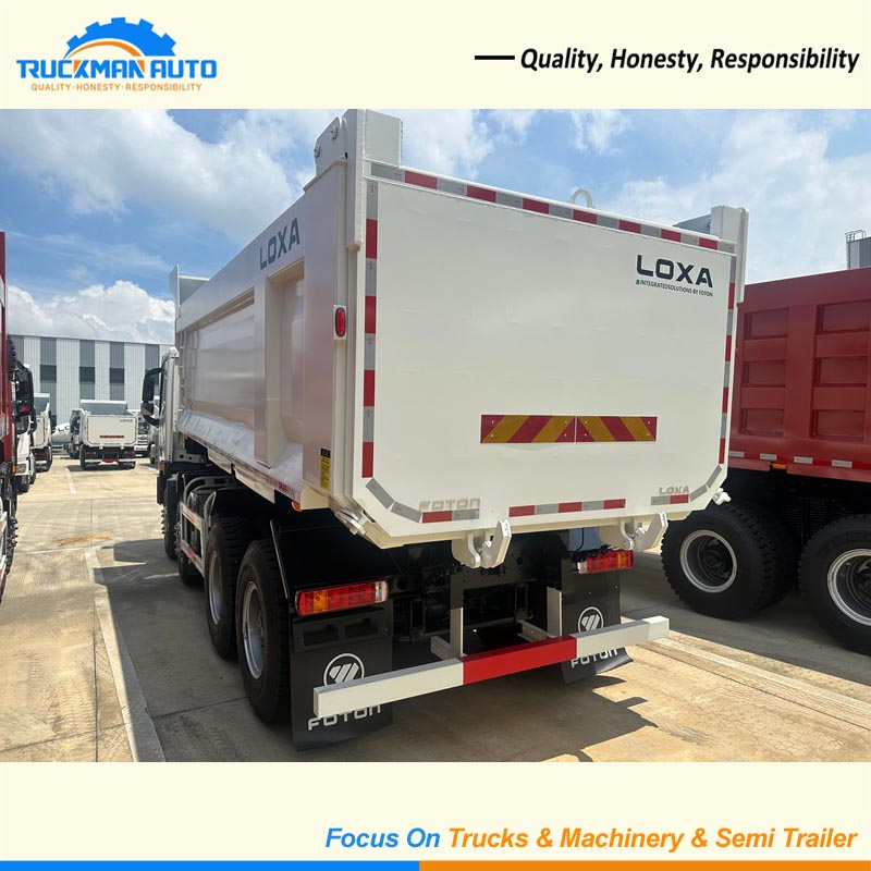 Brand New FOTON AUMAN 12 Wheels Dumper Truck For Clay Transportation