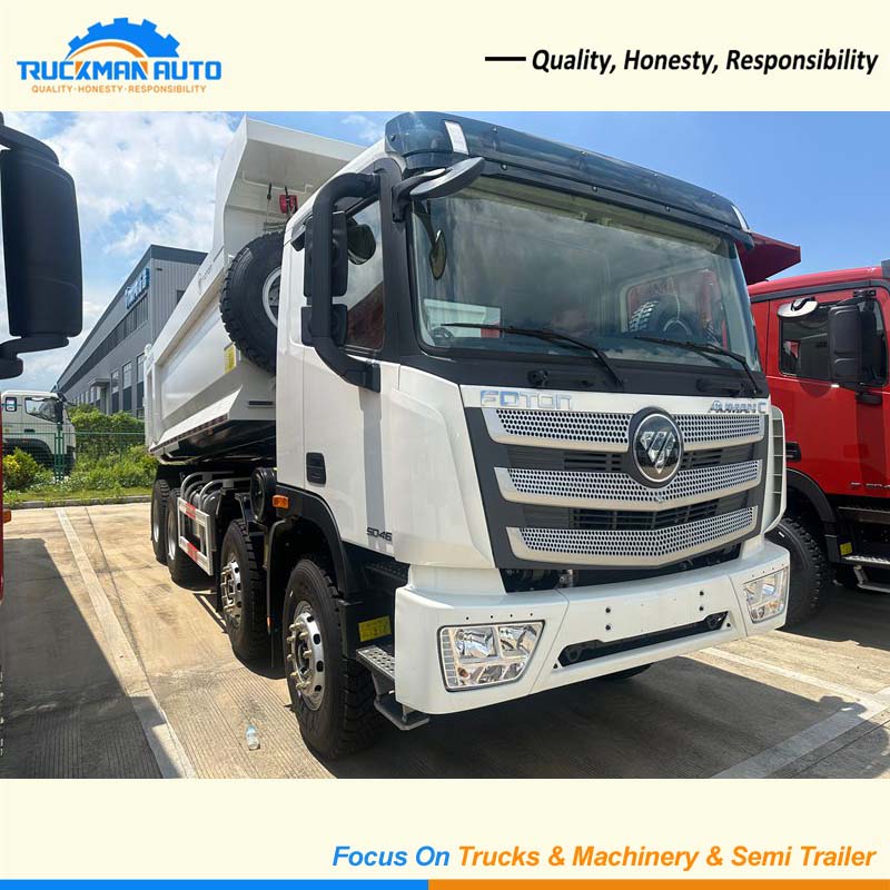 Brand New FOTON AUMAN 12 Wheels Dumper Truck For Clay Transportation