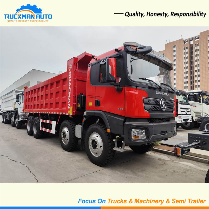 SHACMAN X3000 8x4 50 Tons Tipper Truck With CUMMINS Engine