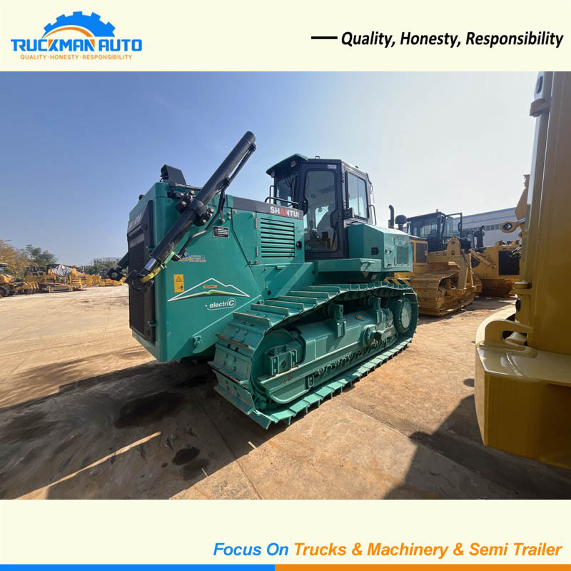 Eco Friendly SHANTUI DE26-X3 28 Tons Electrical Bulldozer With Semi-U Blade