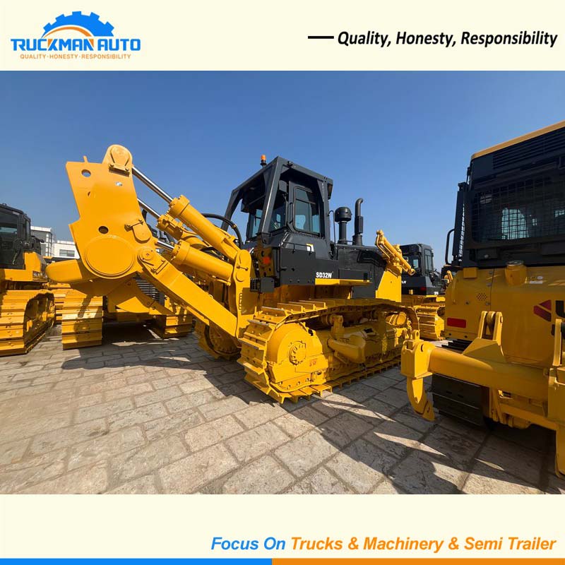 SHANTUI SD32W 38 Tons 320HP Bulldozer For Big Rock