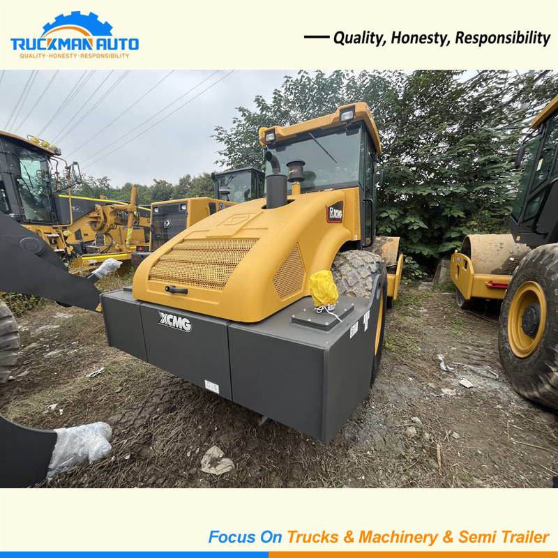 Factory Price XCMG XS123 12 Tons Single Drum Road Roller For Road ...