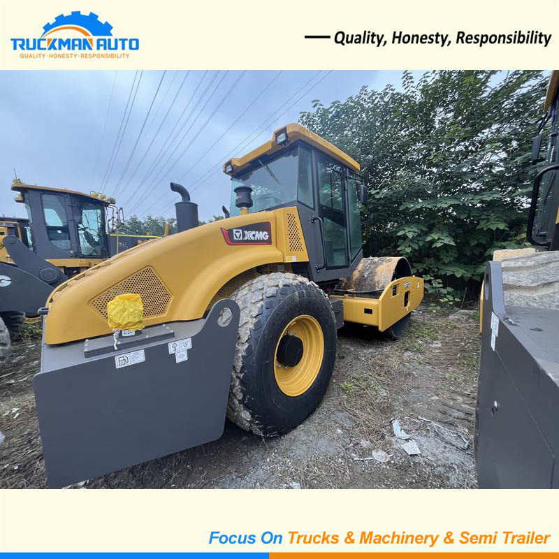 Factory Price XCMG XS123 12 Tons Single Drum Road Roller For Road ...