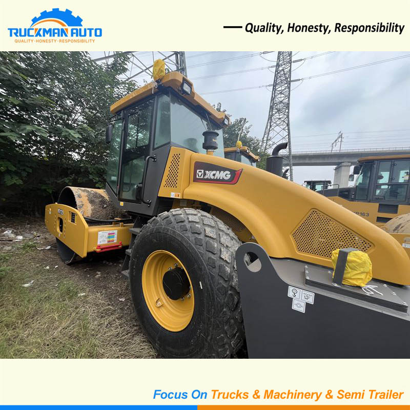 Factory Price XCMG XS123 12 Tons Single Drum Road Roller For Road ...