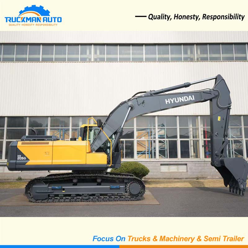 Highly Efficient HYUNDAI HX205G 21T Excavator With WEICHAI Engine