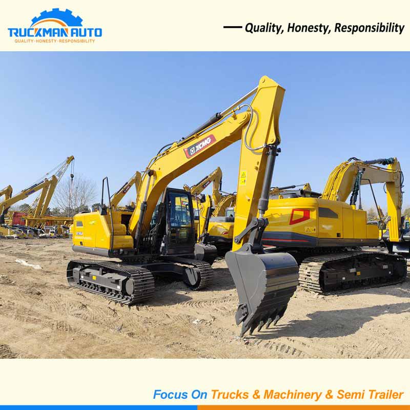 Fuel-efficient XCMG XE135GA 13500Kg Crawler Excavator For Rwanda