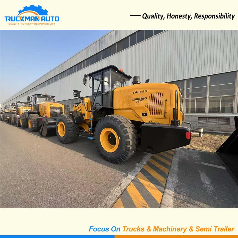 LONKING LG855H 5 Tons 2.8 CBM Wheel Loader Pay Loader